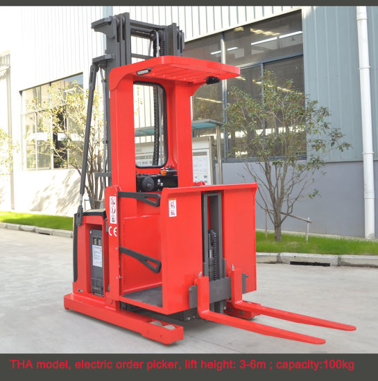 Fully-Electric-Order-Picker-1000kg-3000mm-Max-Lifting-Height-Hydraulic ...